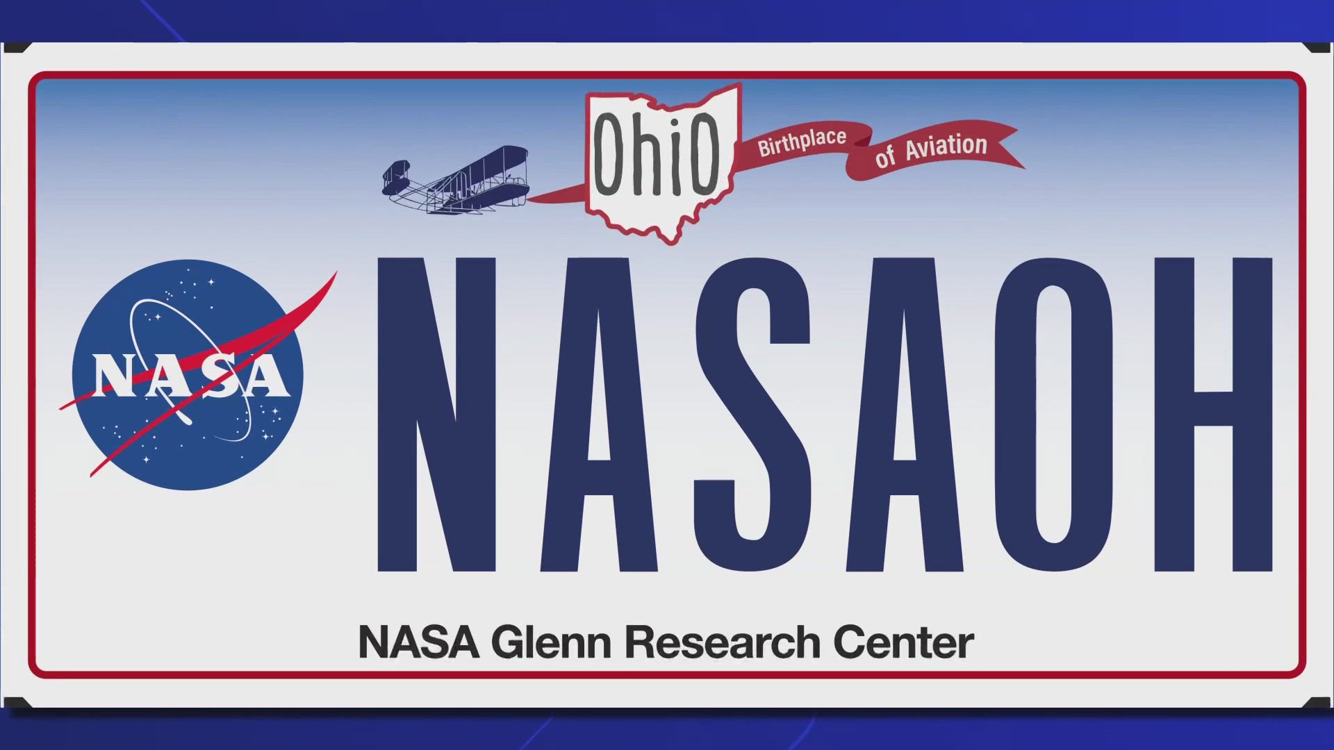 Ohio unveils specialty NASA license plate amid push to land space ...
