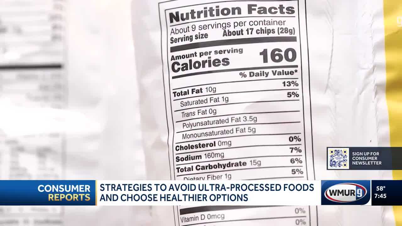 Avoiding ultra-processed foods can lead to healthier choices
