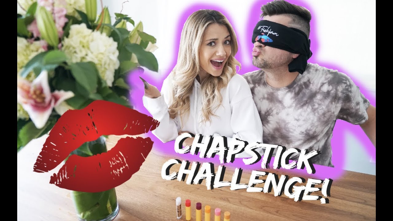 Watch Our Hilarious Kissing Chapstick Challenge With Us.
