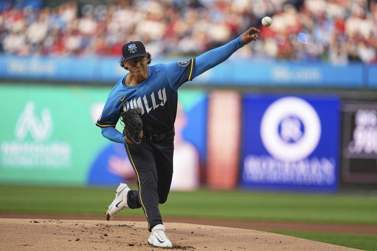 Luzardo strikes out 8 as Phillies end World Series champion Dodgers ...