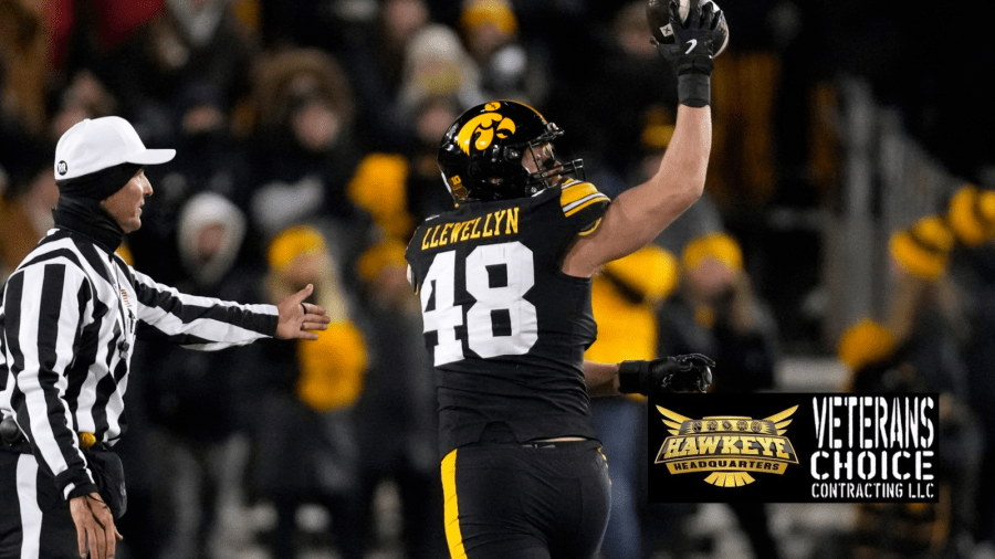 Max Llewellyn aims to take every-down role with Hawkeyes