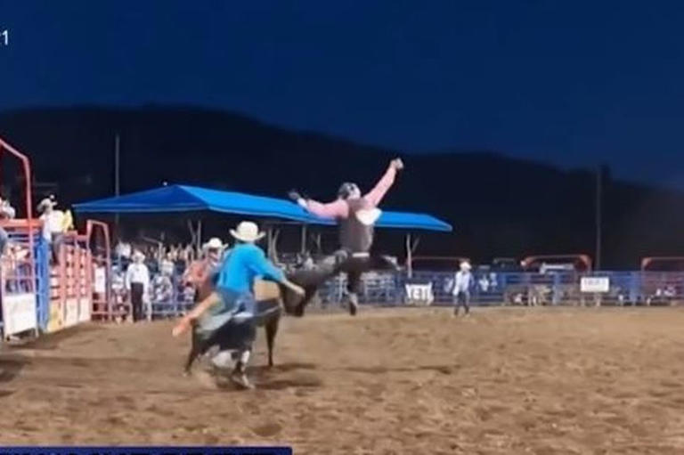 Bull rider, 24, dies after being trampled to death in Texas rodeo horror