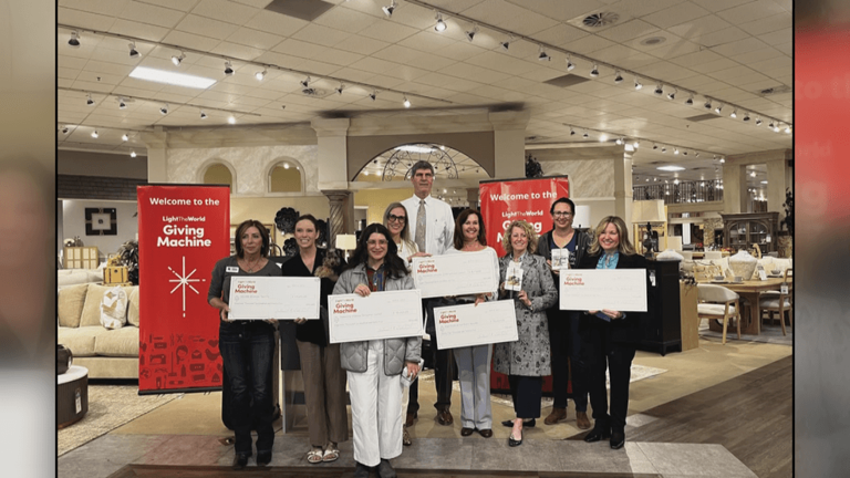 Local charities receive nearly $100,000 from Reno-Tahoe Giving Machine