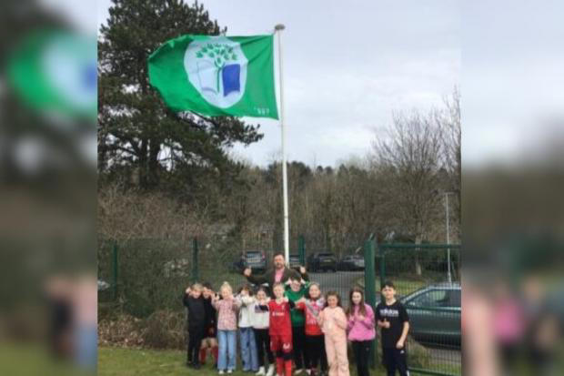 School of 'eco warriors' earn high honour for commitment to going green