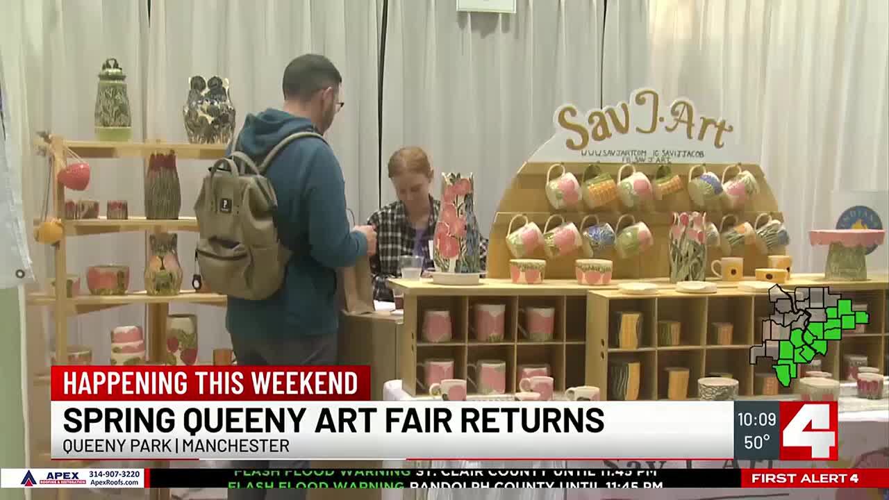 Queeny Art Fair is taking place this weekend at Greensfelder Recreation Center