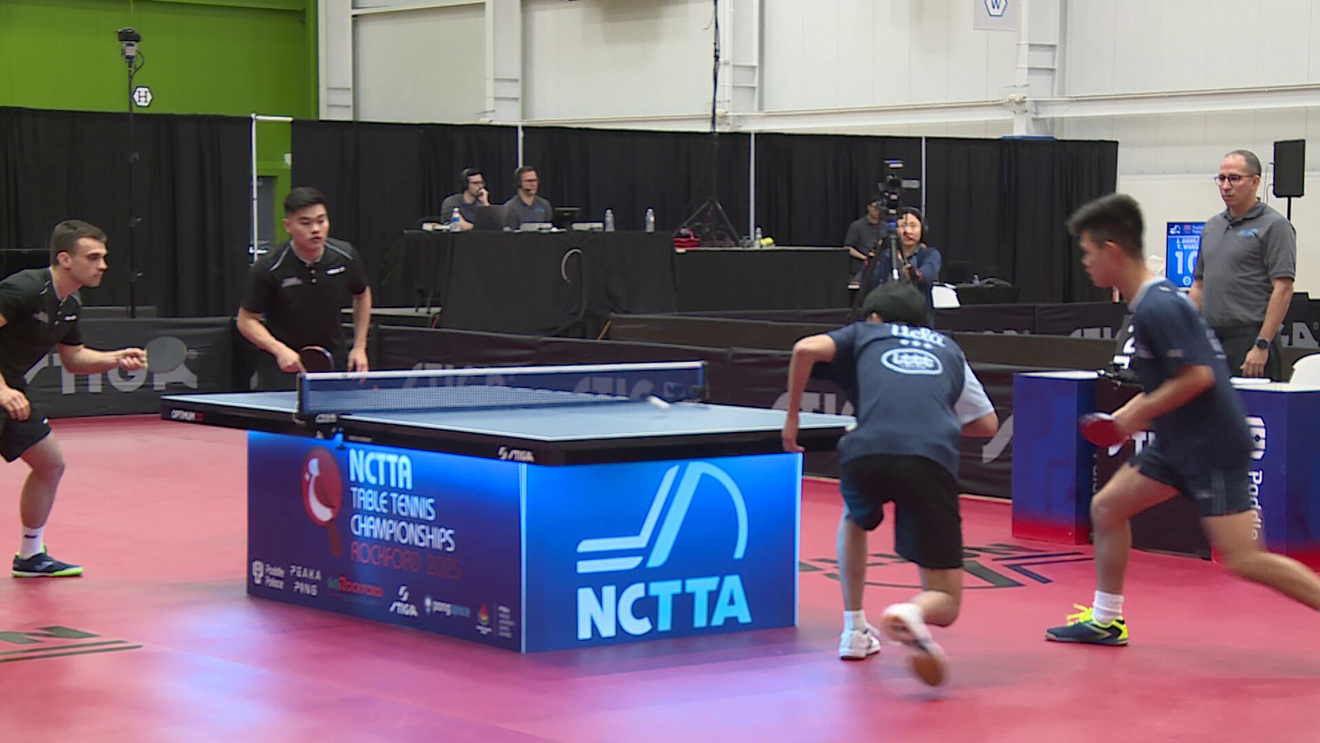 Top collegiate table tennis athletes compete in Rockford