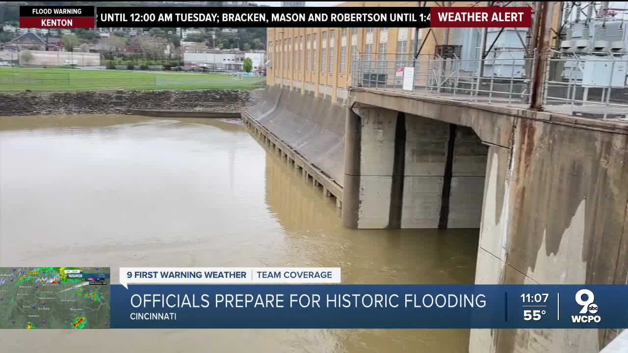 City of Cincinnati explains preps for historic flooding