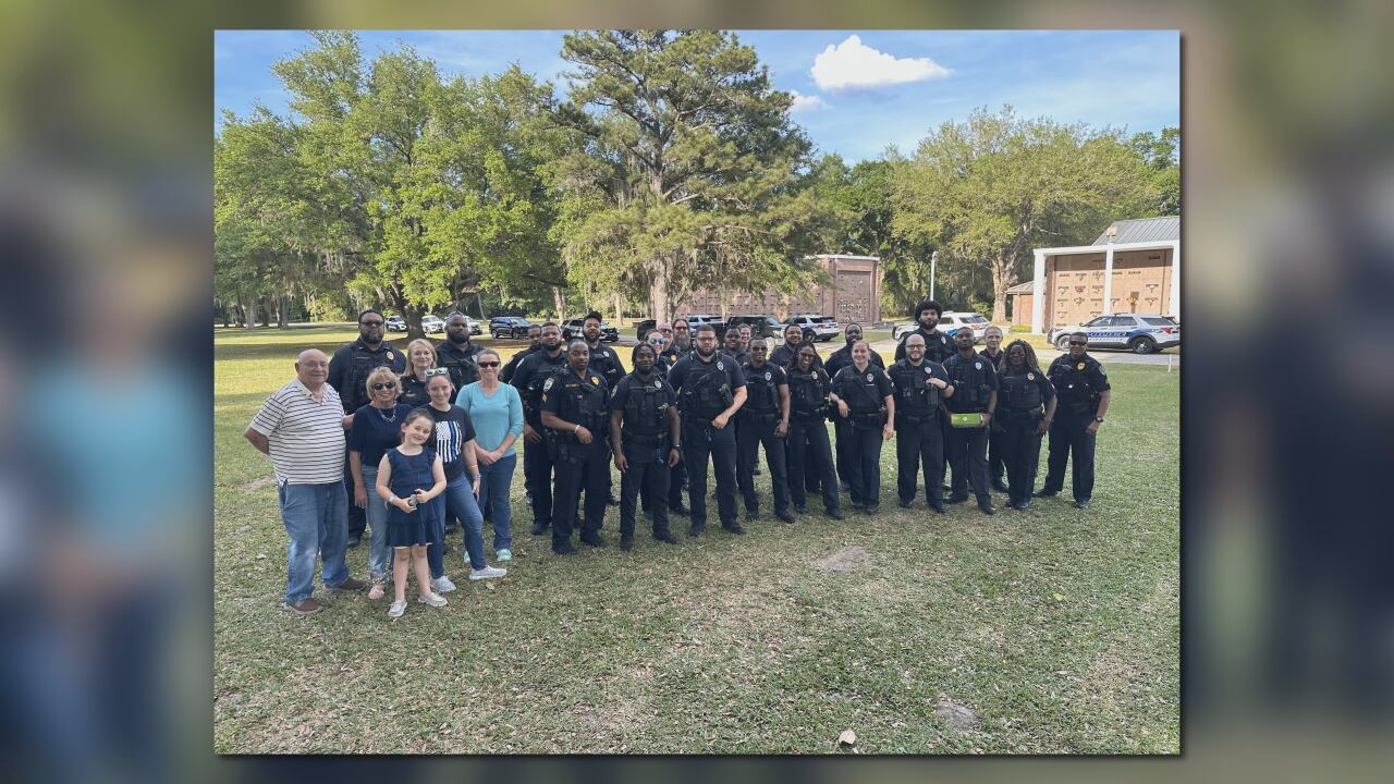 GPD Lieutenant Corey Dahlem, honored with a shift change at Forest ...