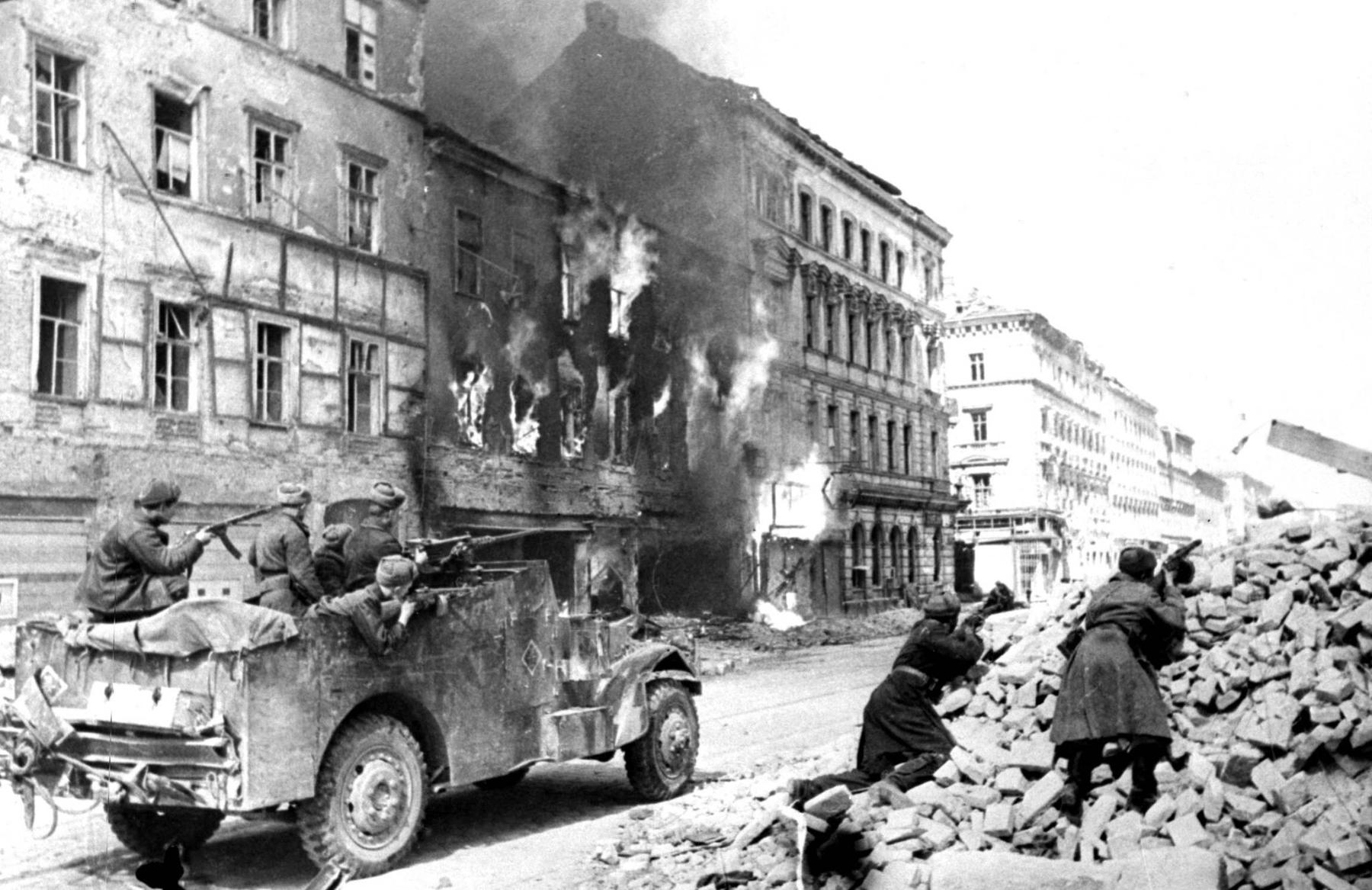 „Keine Deutschen hier“: Vor 80 Jahren begann der Kampf um Wien