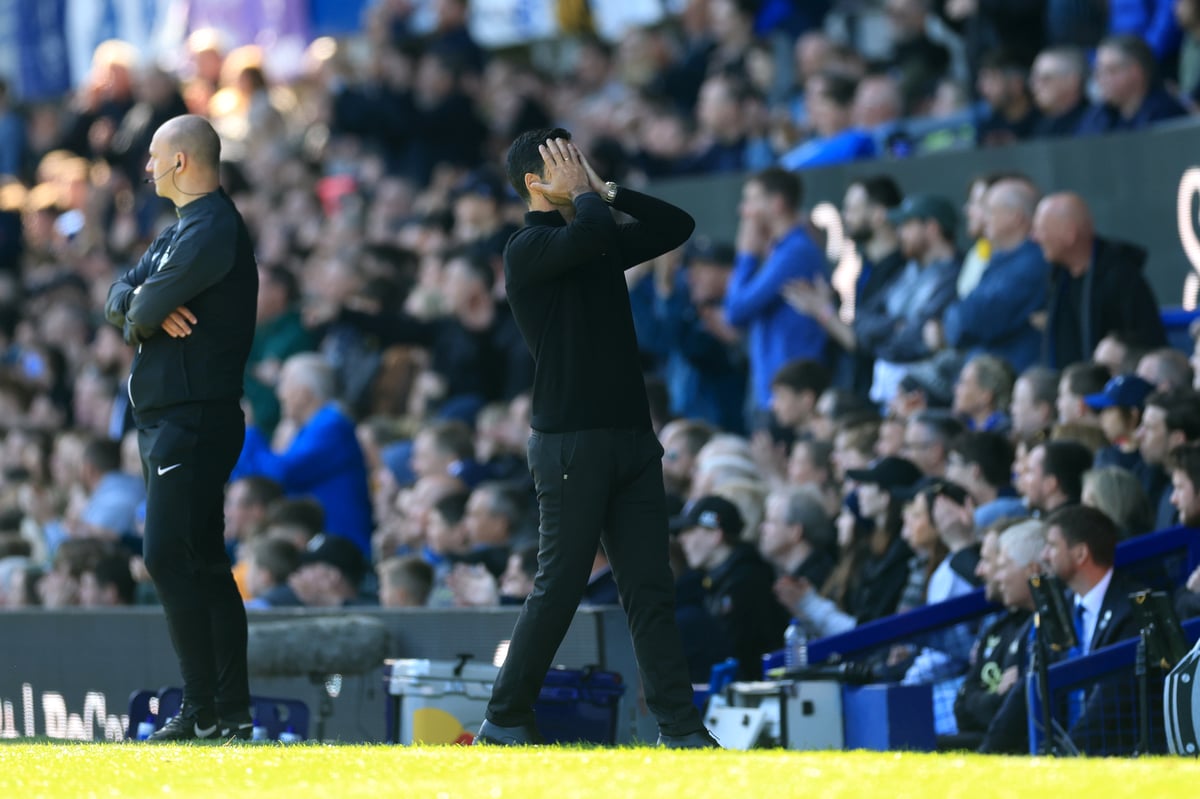 Everton 1-1 Arsenal: Premier League title hopes all but over as ...