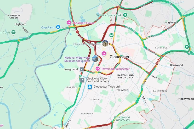 Gloucester ‘gridlocked’ as road closures hit key routes across city