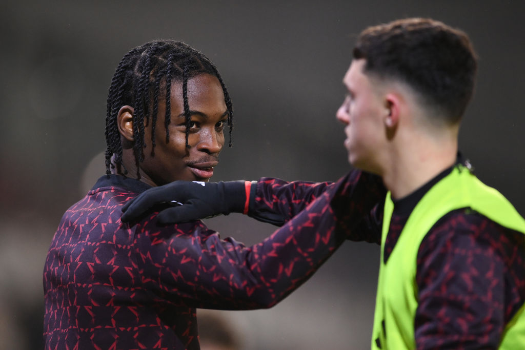 Man Utd youngster Victor Musa scores first-half double hat-trick ...