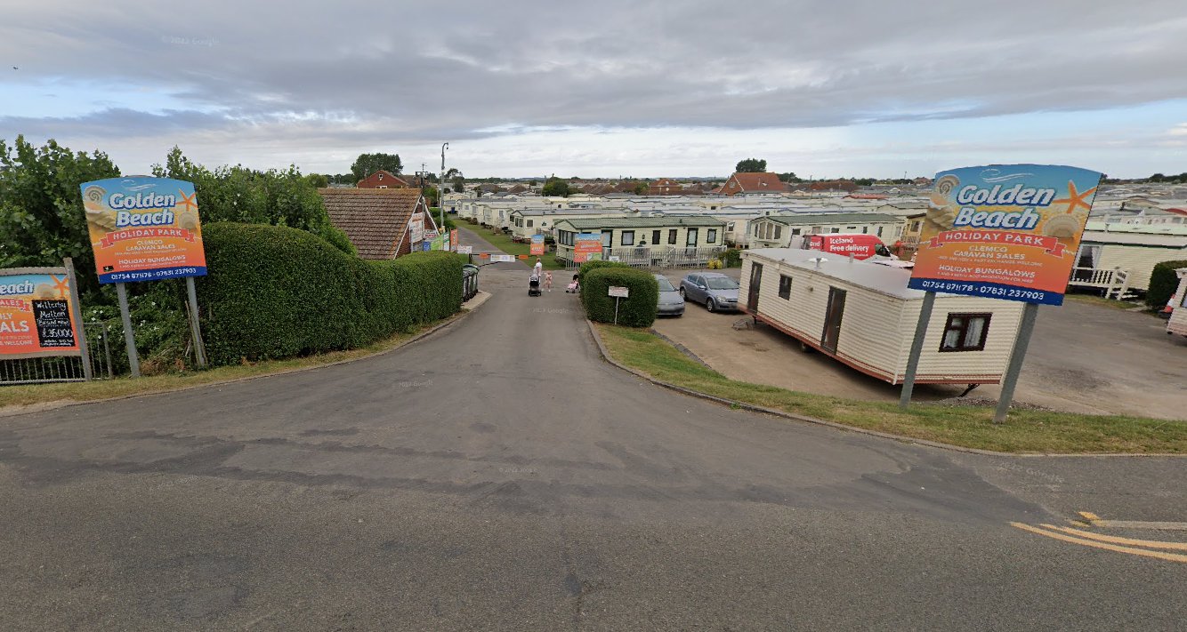 Man and girl, 10, killed in holiday park caravan fire