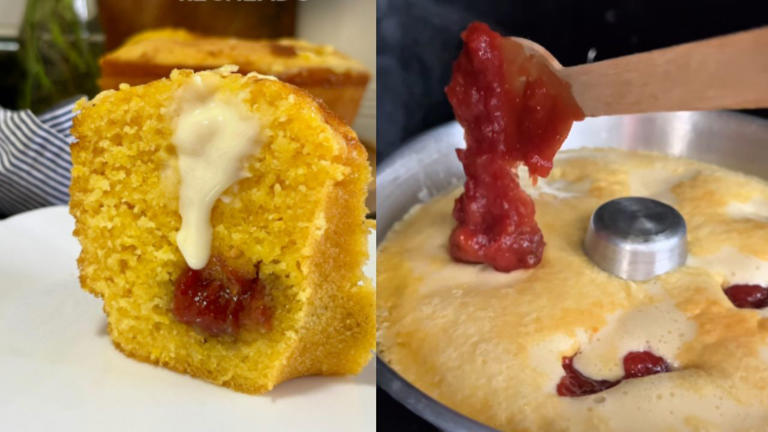 Para ter o melhor bolo de milho recheado da sua vida, é preciso confiar ...