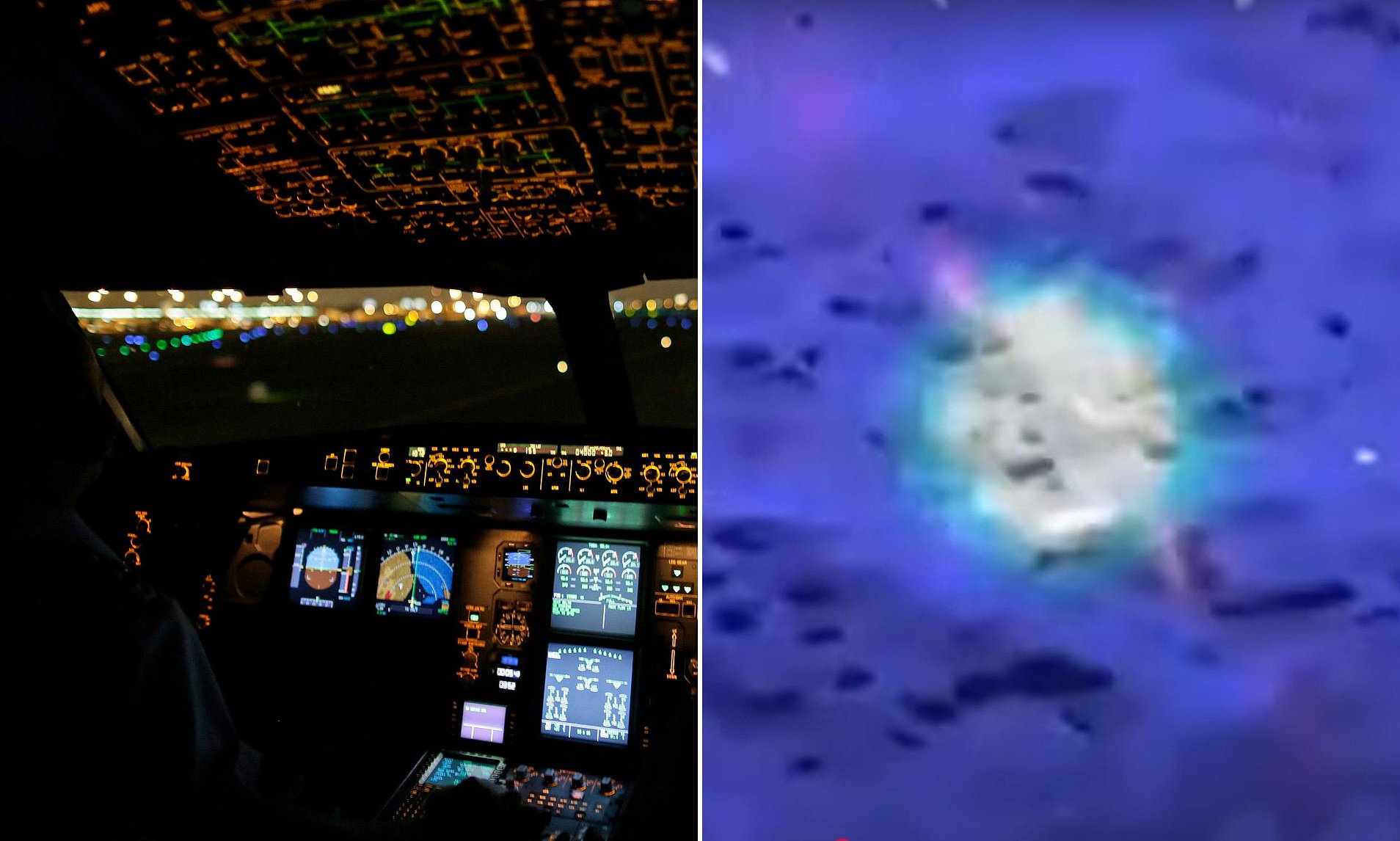 Homeowner arrested after 'shining high-powered torch at plane cockpit'