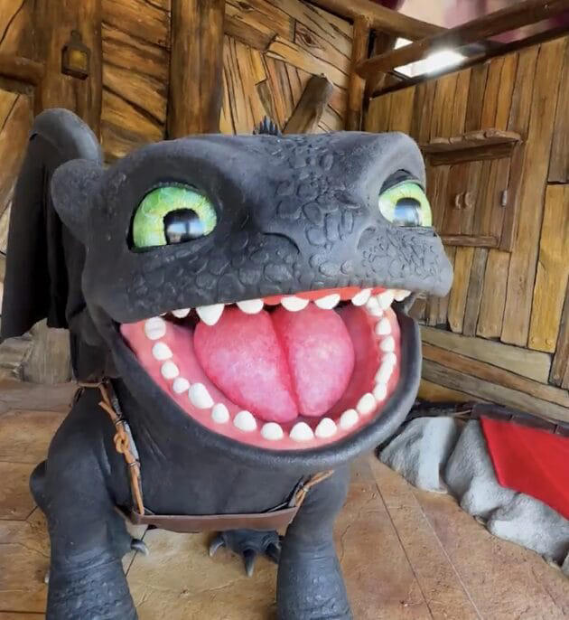 VIDEO: Universal Orlando Resort Shares Footage of Toothless Meet & Greet