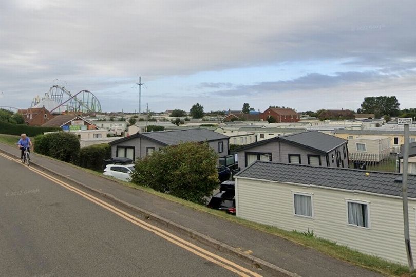 Girl, 10, and man die in caravan fire at UK holiday park as emergency ...