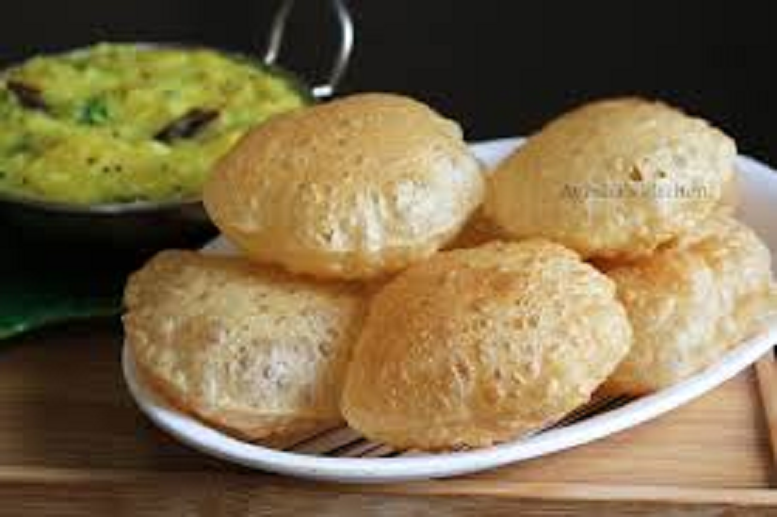 HOW TO MAKE 100% OIL FREE POORI: Now fry puris in water instead of oil ...