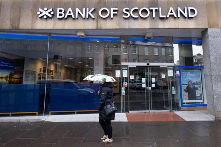 Full list of Bank of Scotland branches to close starting next week