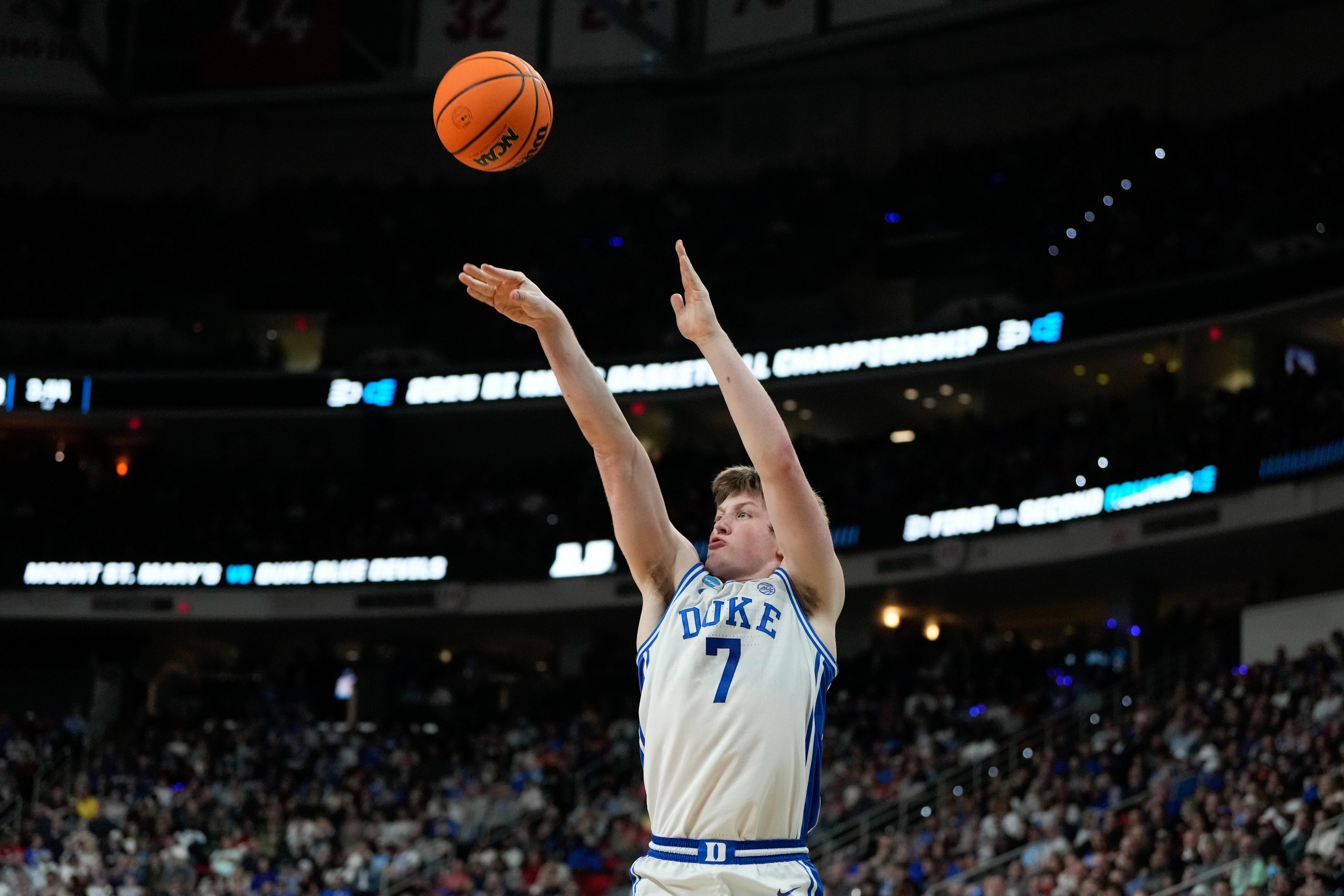 Duke basketball coach Jon Scheyer praises Kon Knueppel after NBA draft ...