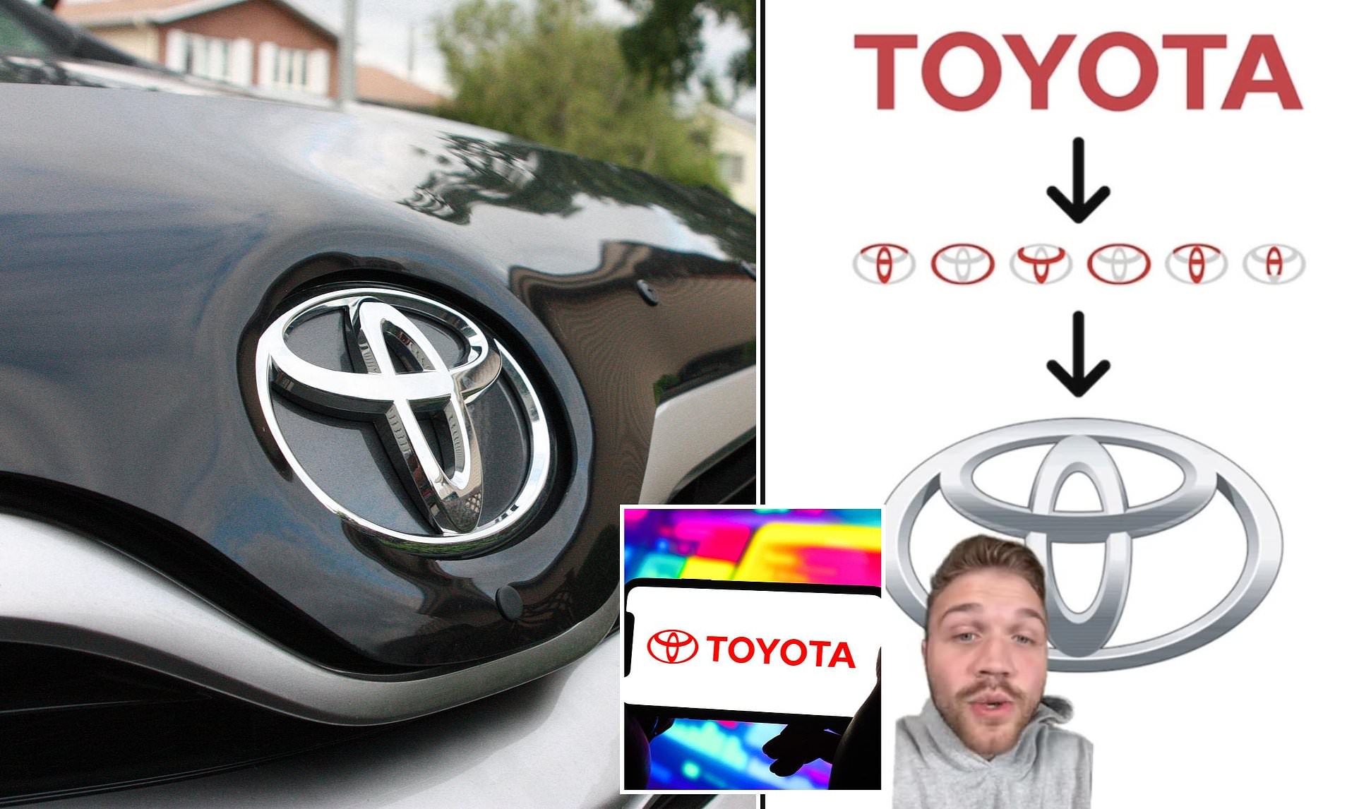 People only now realising the 'hidden' meaning in iconic Toyota logo