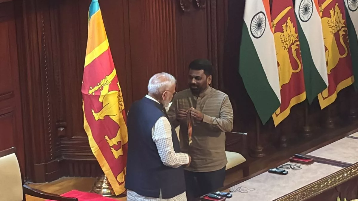 Modi conferred upon Sri Lanka’s highest civilian honour