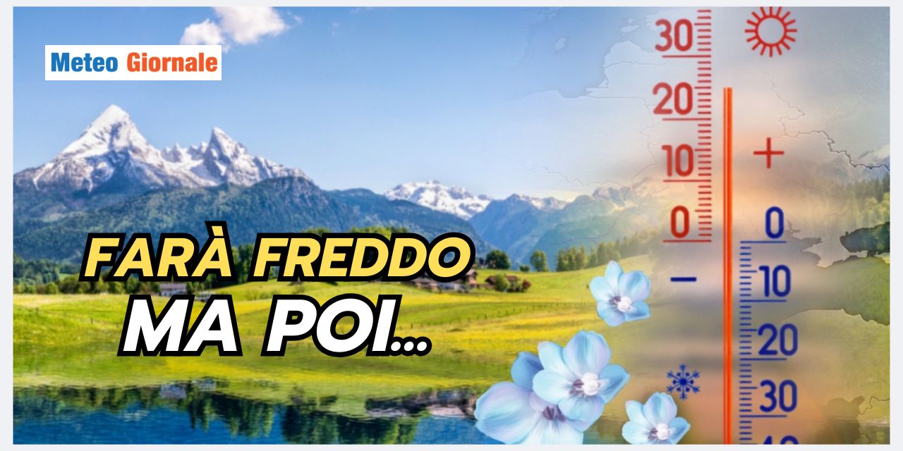 Freddo INTENSO, ma da questa data il cambiamento meteo è totale