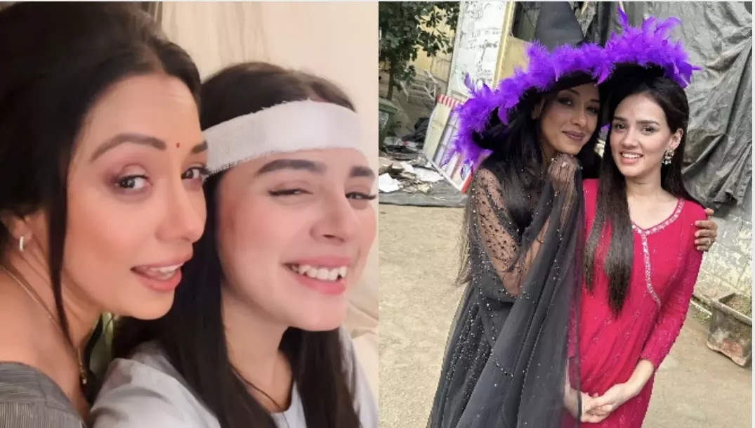 TV fame Rupali Ganguly celebrates her 48th birthday; Adrija Roy, Nishi ...