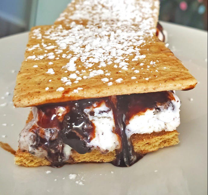 Frozen Graham Cracker Smores