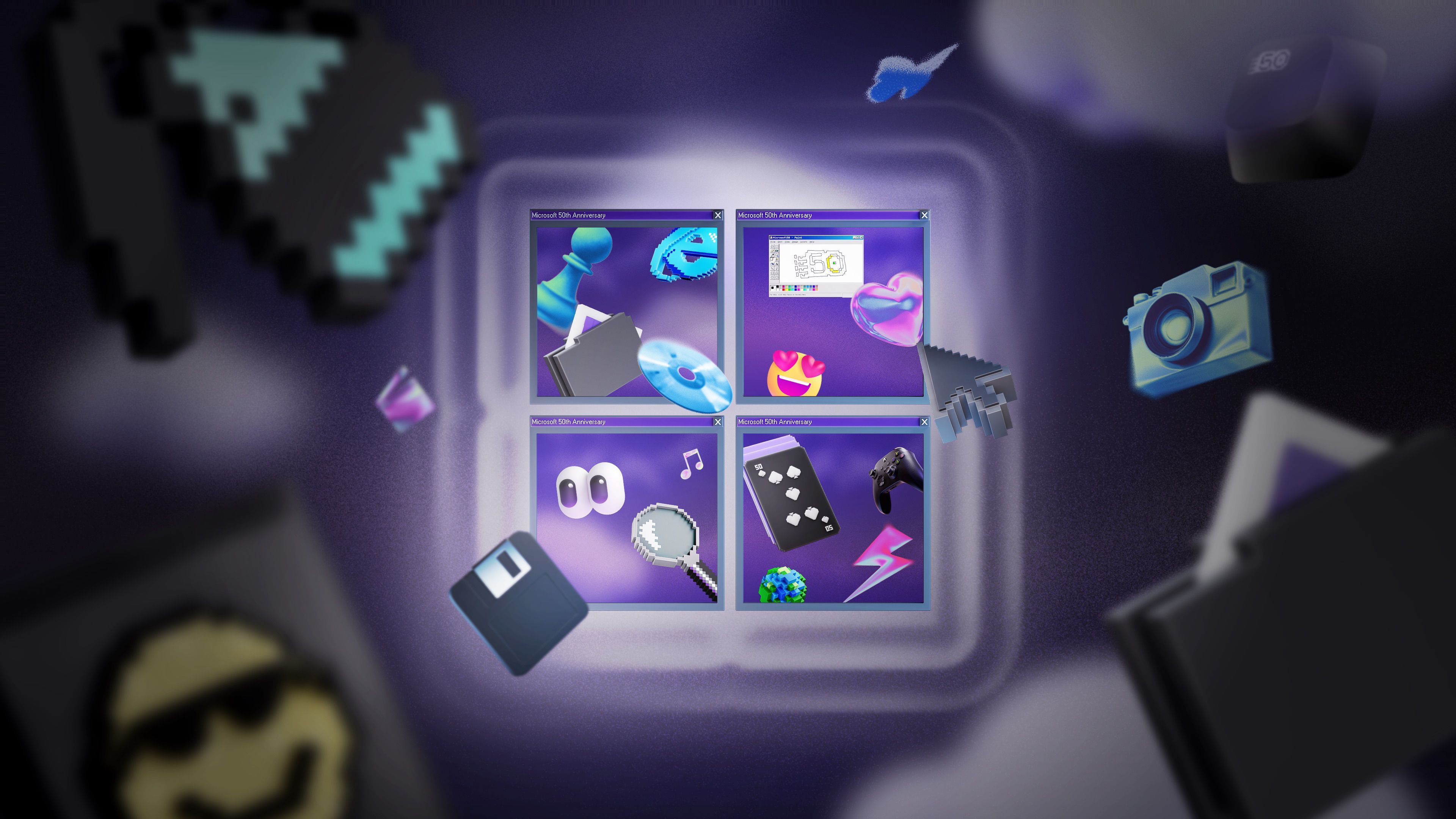 I adore these special Windows wallpapers celebrating its 50th birthday, and I think you will too