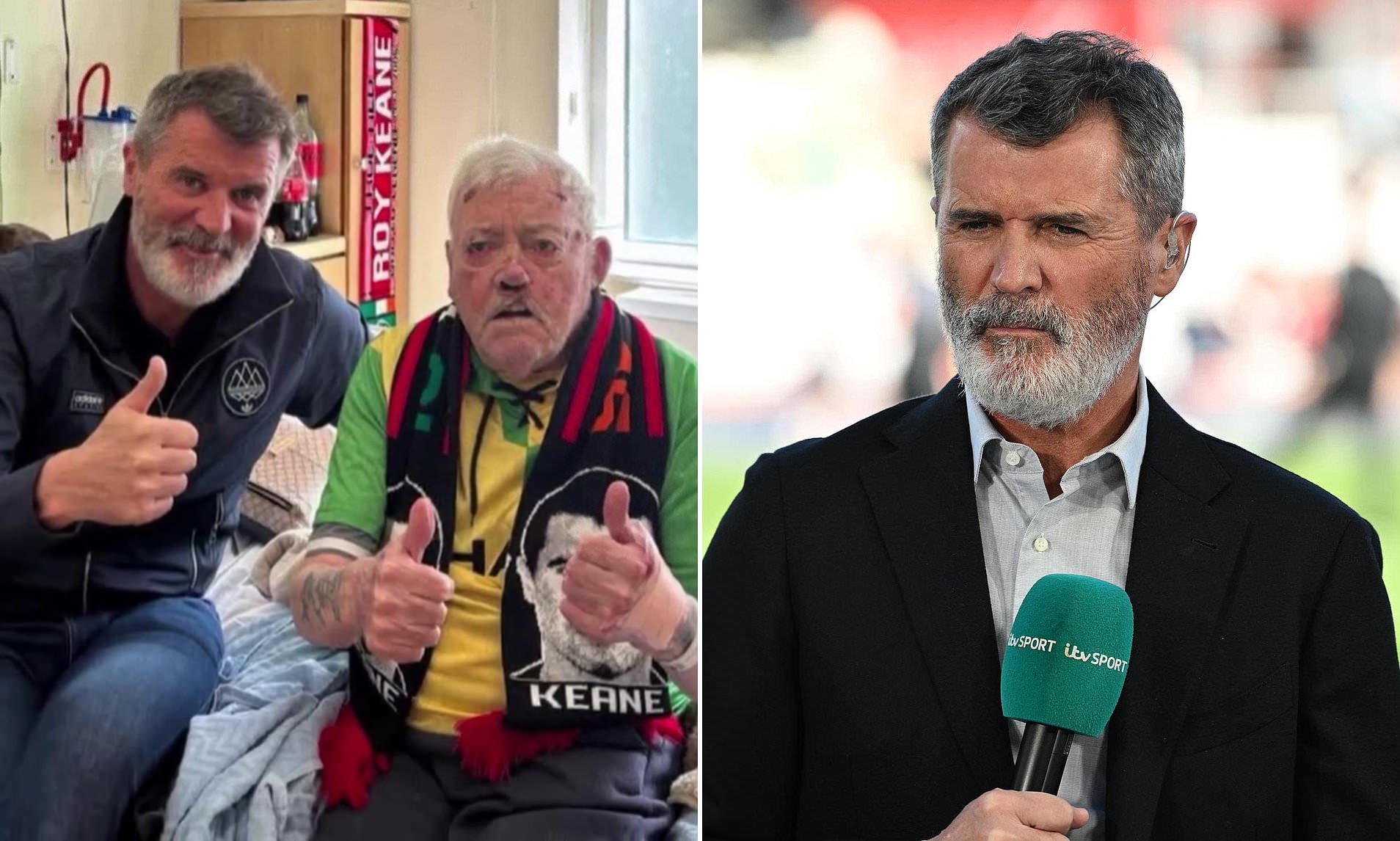 Roy Keane pays heartwarming visit to dementia patient in Cork... as Man ...