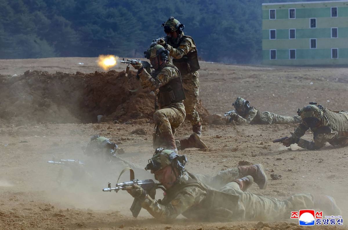 North Korea's Kim test-fires new sniper rifle