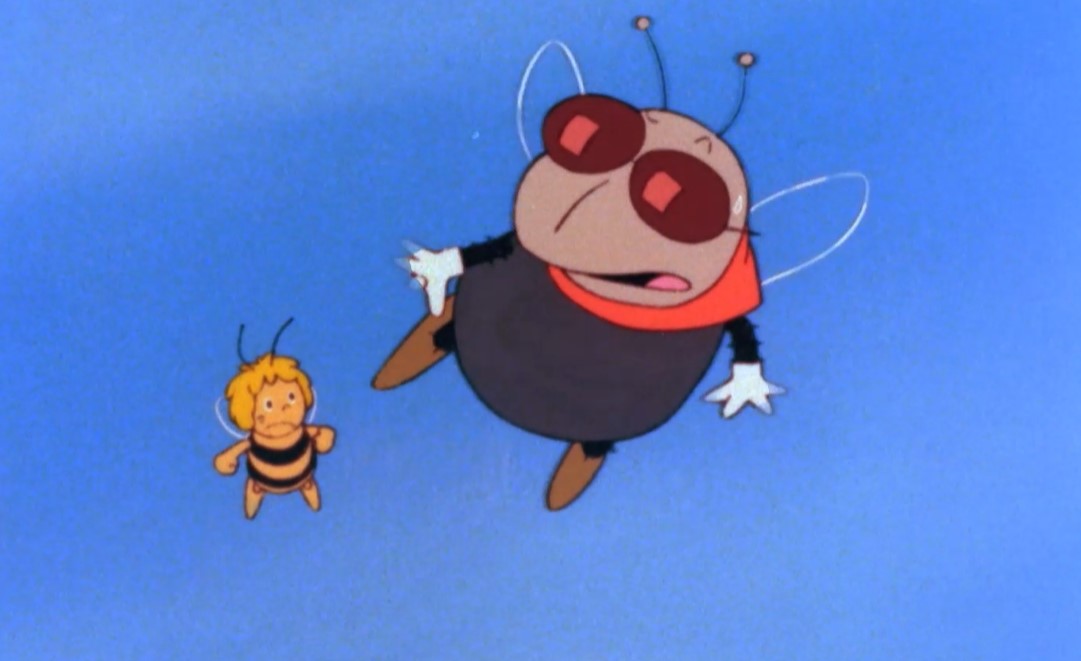 La abeja Maya. Capítulo 5 – Maya y la mosca Puck