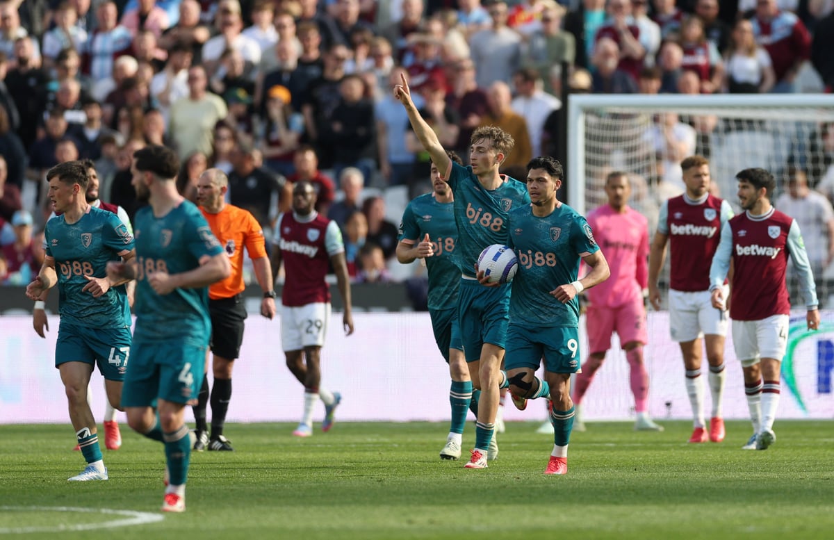 West Ham 2-2 Bournemouth: Evanilson brace denies Graham Potter another win
