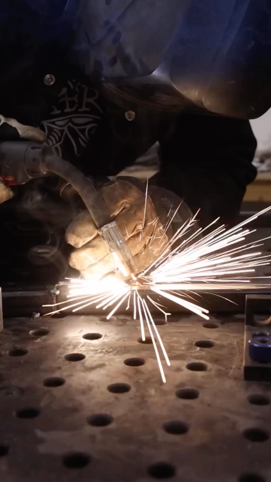 Welding the Kumiko Chair