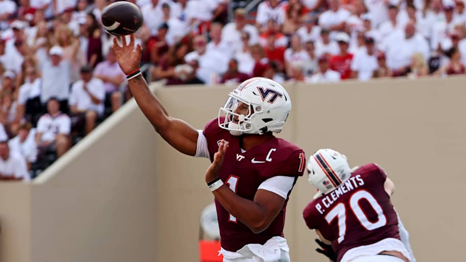 Virginia Tech Starting QB Kyron Drones Ruled Out for Rest of Spring ...
