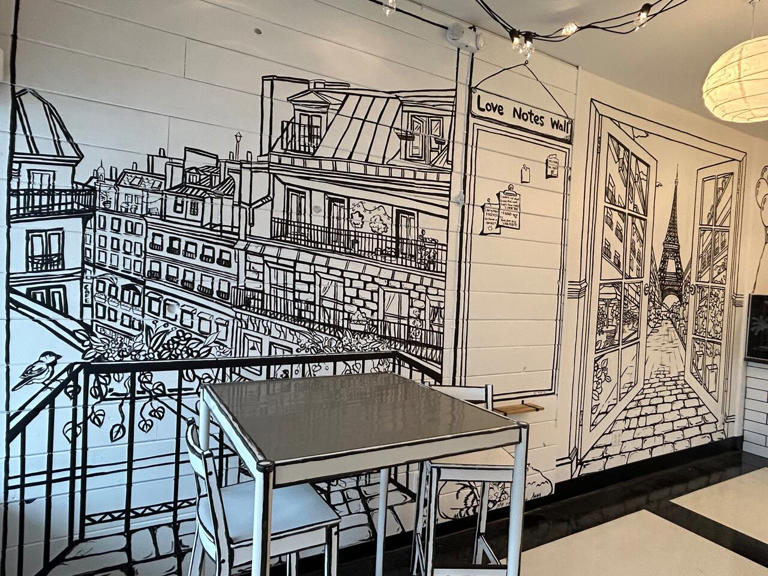 Use your illusion: An artist brings black-and-white creativity to ...