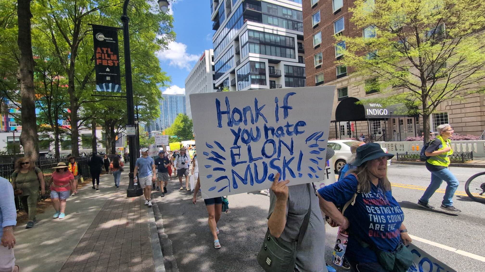 Augusta, Atlanta, S.C. protesters fight federal downsizing