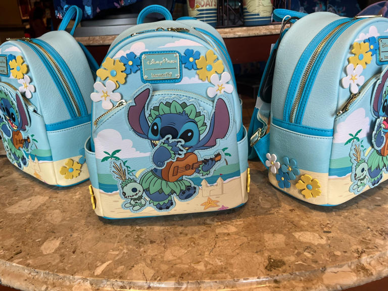 New Stitch & Winnie the Pooh Loungefly Backpacks Available at Walt ...