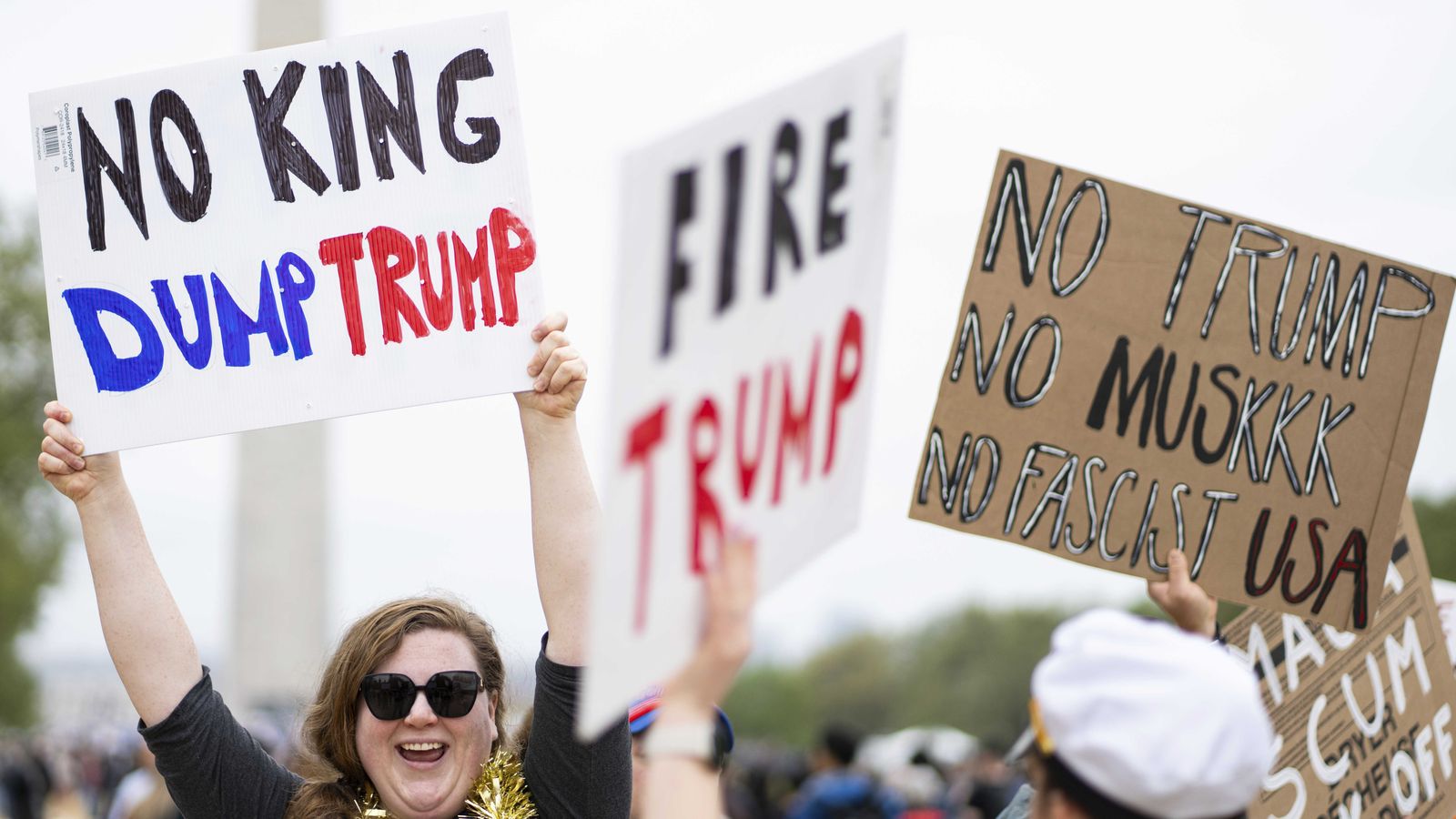 'Hands off' protests take off across US