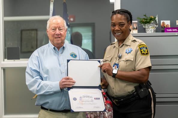 Pitt County Sheriff receives certificate of appreciation from U.S ...