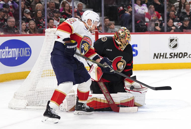 Anton Forsberg's 3rd shutout of the season carries the Senators to a 3 ...