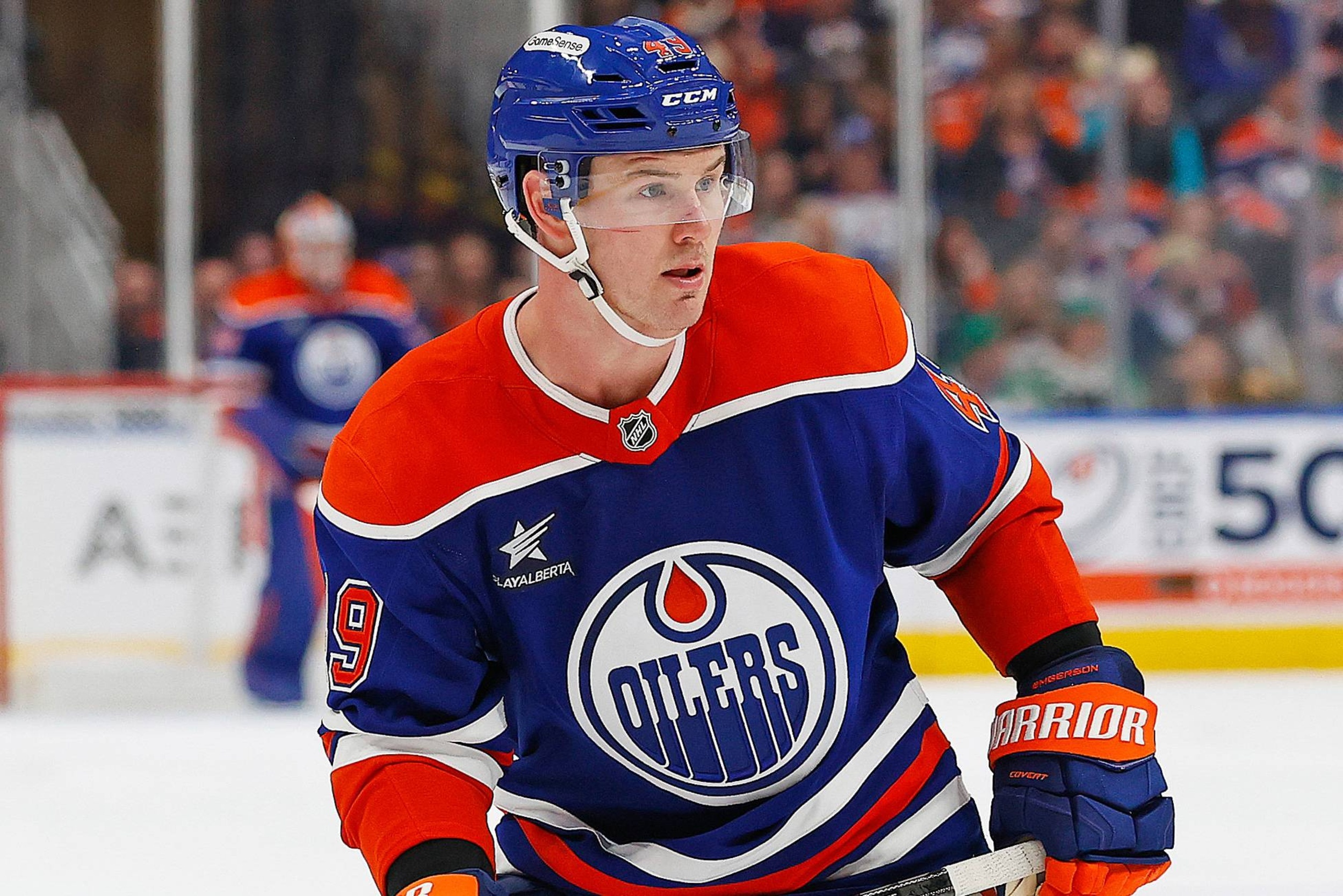 Oilers’ Ty Emberson appears in 100th NHL game