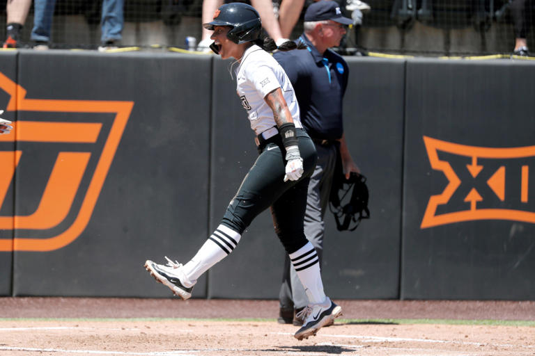 Oklahoma State softball suffers run-rule loss vs Arizona to even up Big ...