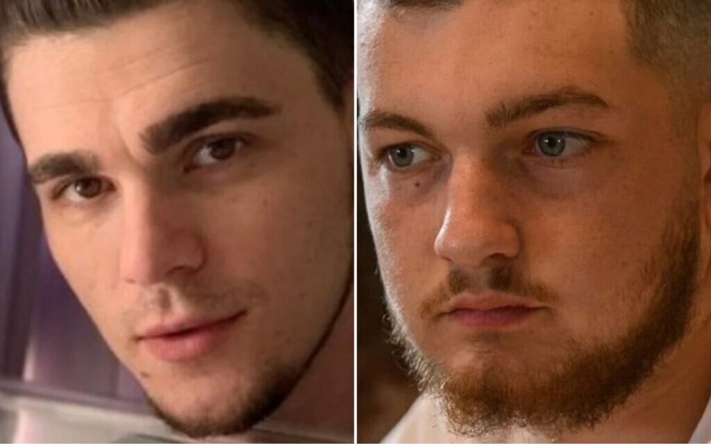 Hamas hostage video shows Maxim Herkin and Bar Kupershtein, in first ...