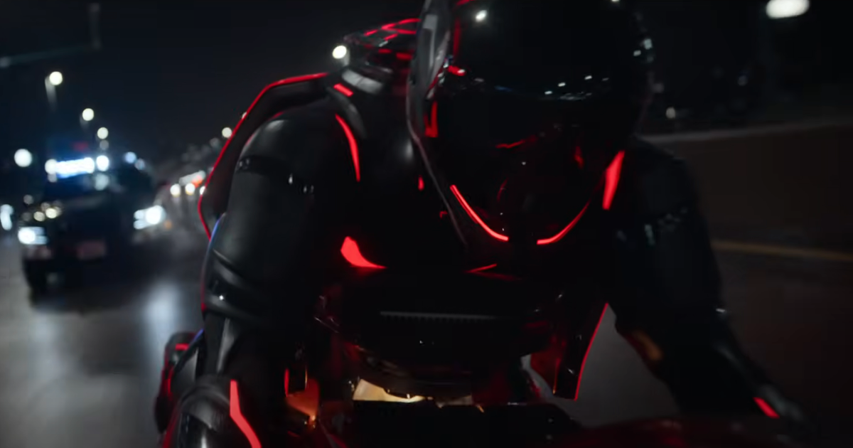 Vroom, Vroom! Tron’s Red Now