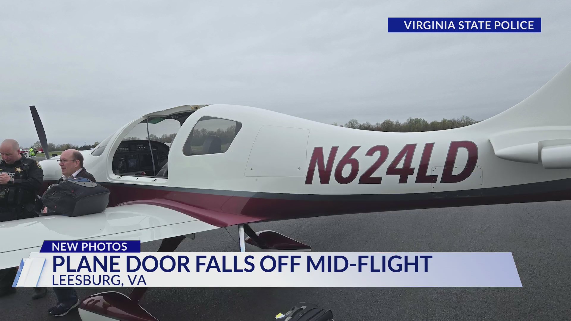 Plane doors falls off mid-flight