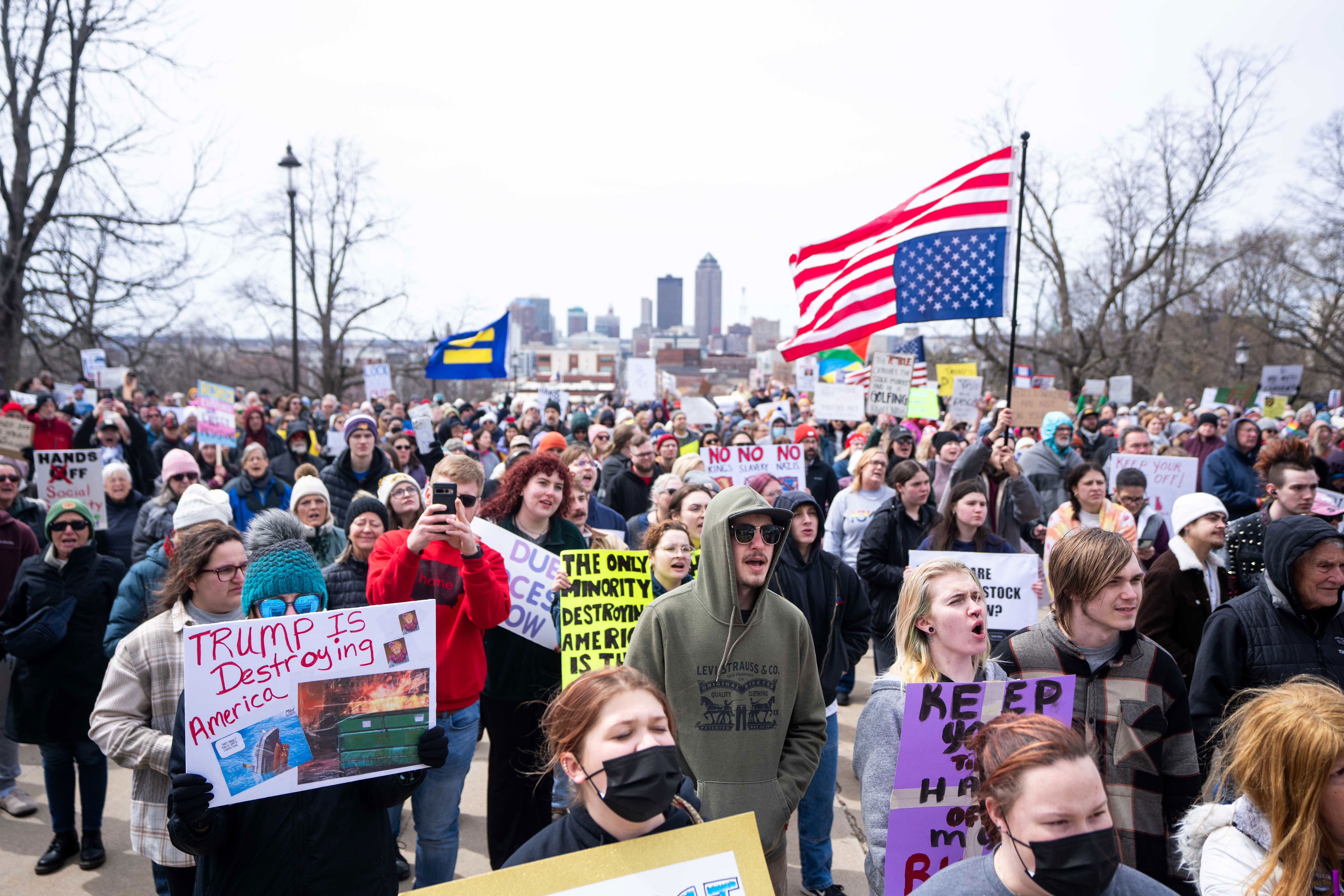 How do you safely participate in a protest in Iowa? Here's what to know ...