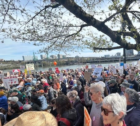 Photos: Hands Off! protests in Portland metro