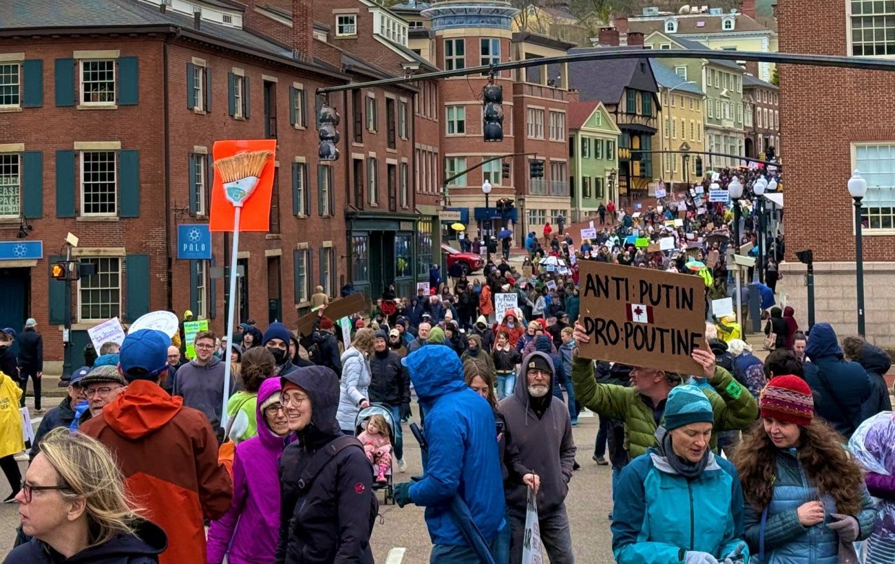 Anti-Trump protests erupt across US and Europe over tariffs and policies